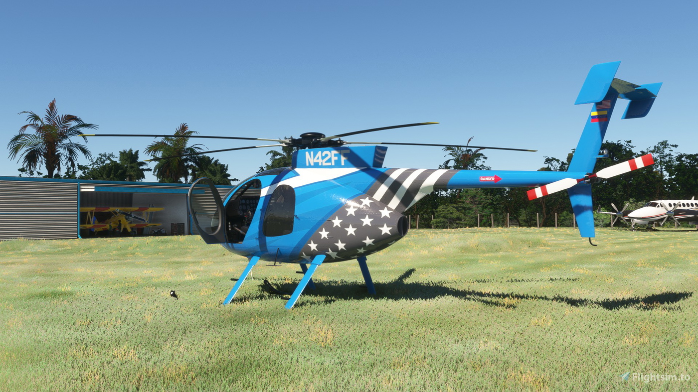 Cleetus McFarland's MD500E N42FF for Microsoft Flight Simulator | MSFS