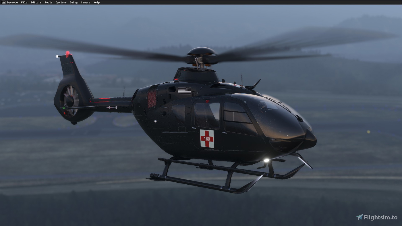 COANG UH-72 Lakota Livery Pack 2X for Microsoft Flight Simulator | MSFS