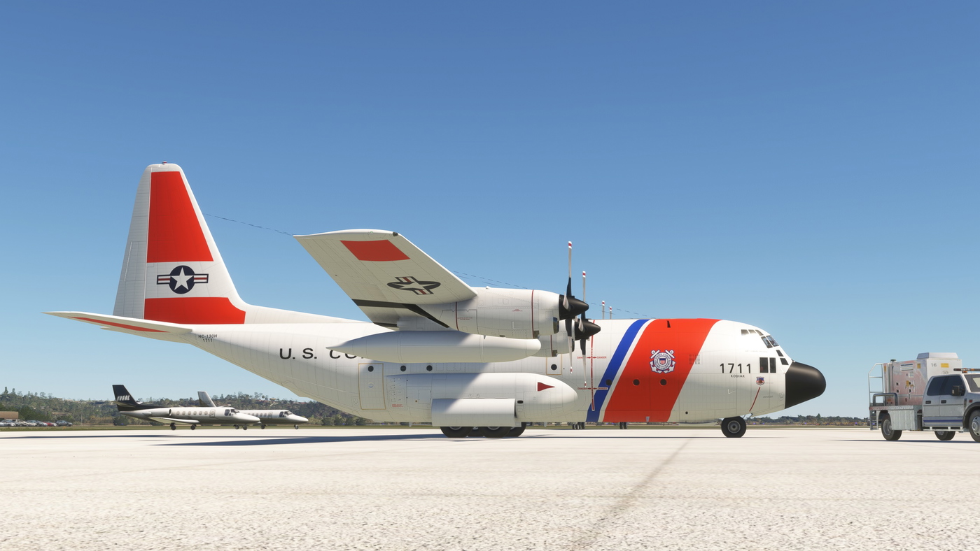 Coast Guard C-130 for Microsoft Flight Simulator | MSFS