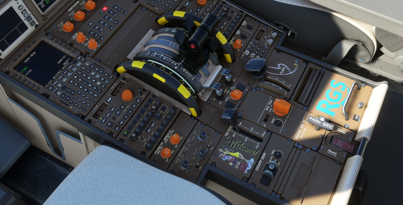 cockpit FENIX A320 V2 RGSFRANCEVOYAGE for Microsoft Flight Simulator | MSFS