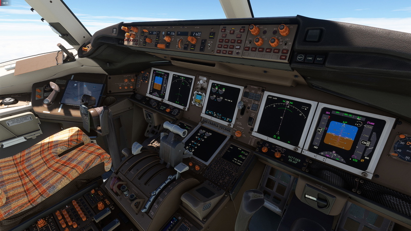cockpit PMDG 777-300ER RGSFRANCEVOYAGE for Microsoft Flight Simulator ...