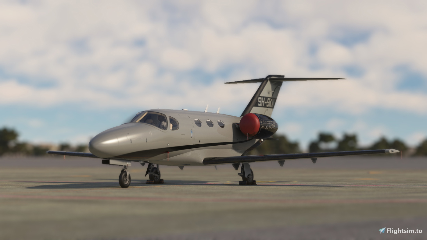 Cockspur C510 Mustang (9H-SKW) pour Microsoft Flight Simulator | MSFS