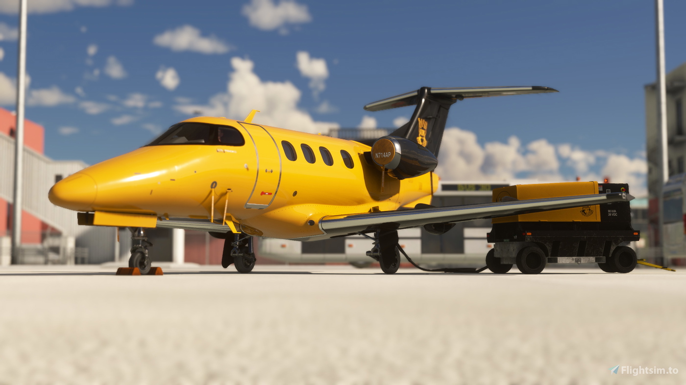 Cockspur Phenom 100 ADK Livery for Microsoft Flight Simulator | MSFS
