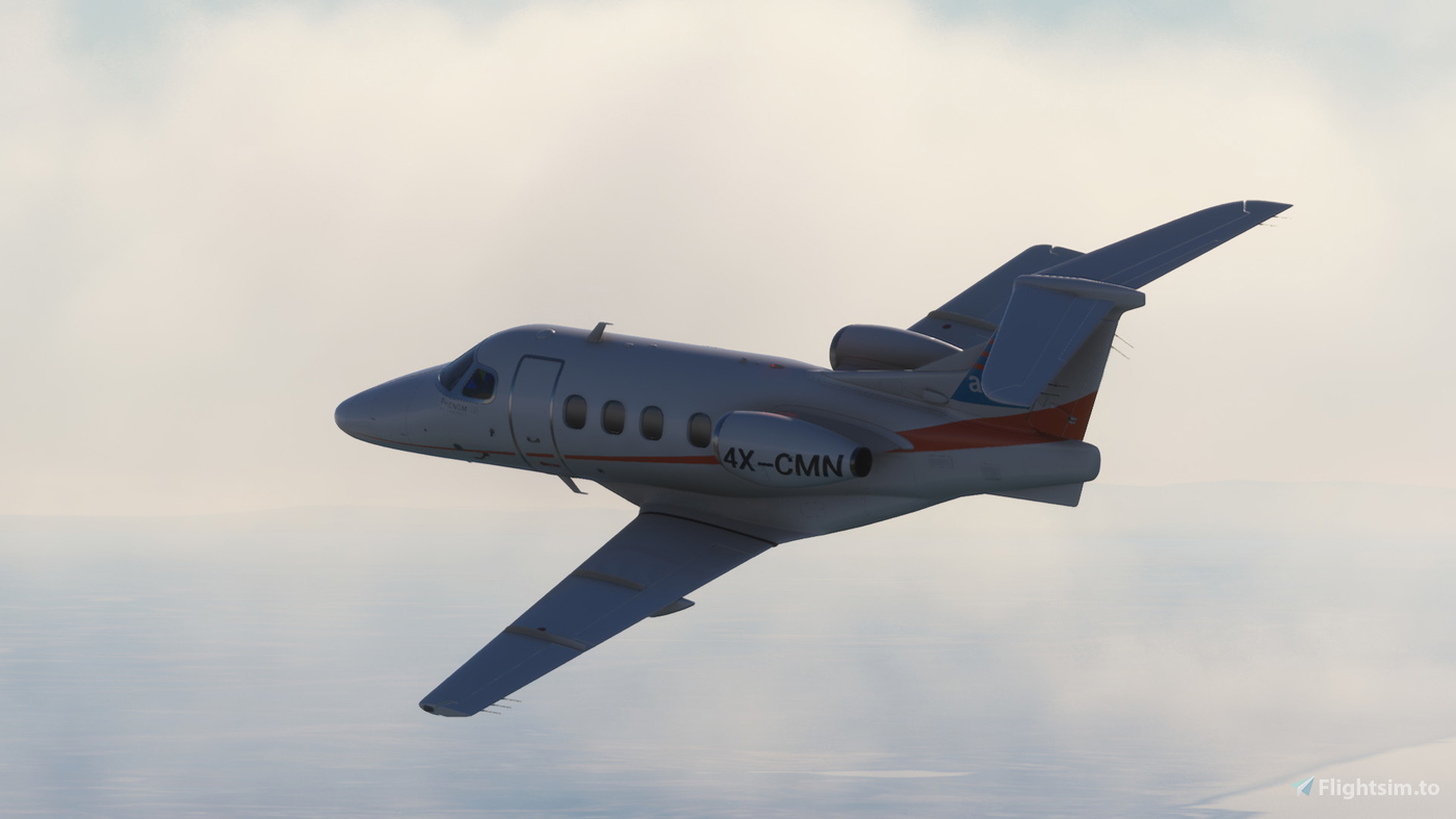 Cockspur Phenom 100 Arkia | 4K for Microsoft Flight Simulator | MSFS