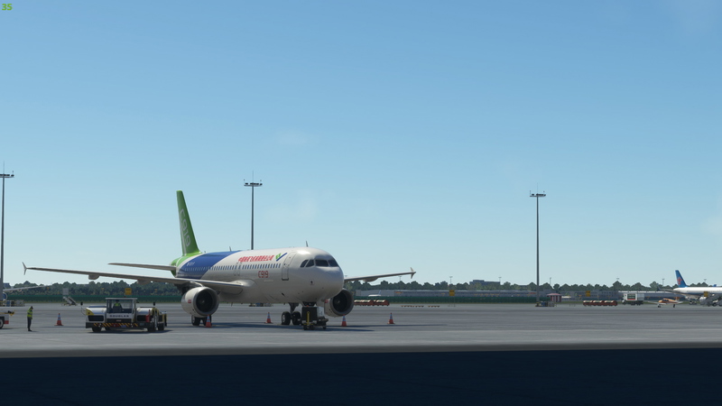 COMAC C919(B-001F) [Fenix A320] for Microsoft Flight Simulator | MSFS