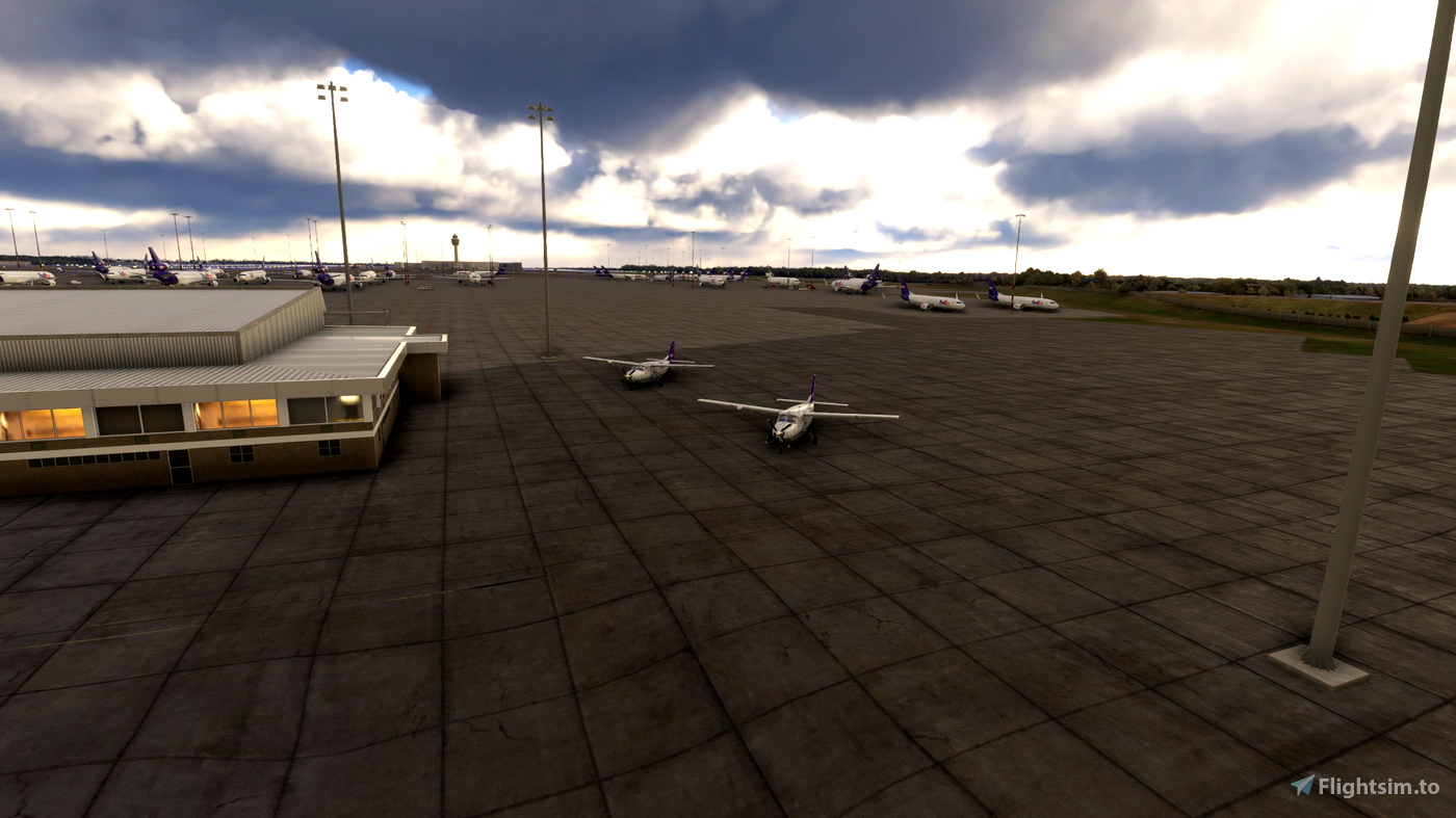 Complete Makeover KMEM Fedex Terminal for Microsoft Flight Simulator | MSFS