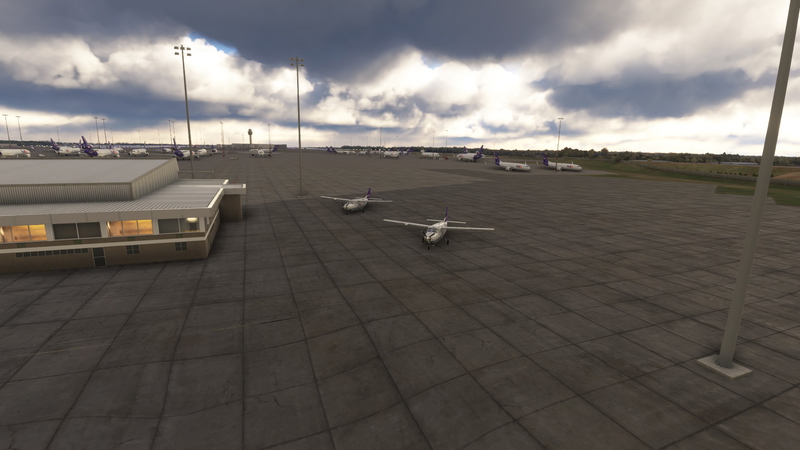 KMEM Fedex Terminal Complete Makeover for Microsoft Flight Simulator | MSFS