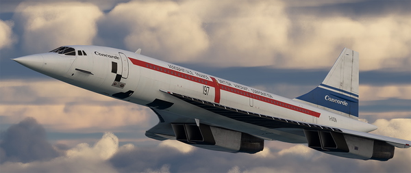 Concorde New Cockpit Textures for Microsoft Flight Simulator | MSFS