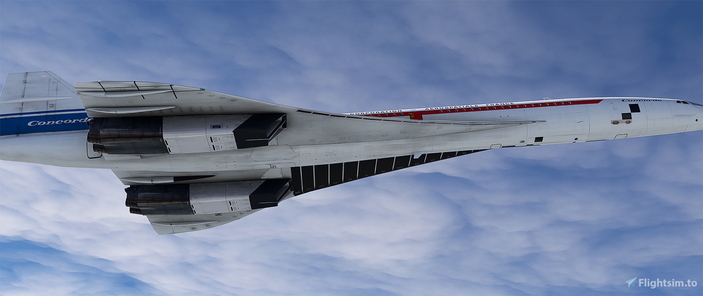 Concorde British Pre Production (101) 01 G-AXDN for Microsoft Flight ...