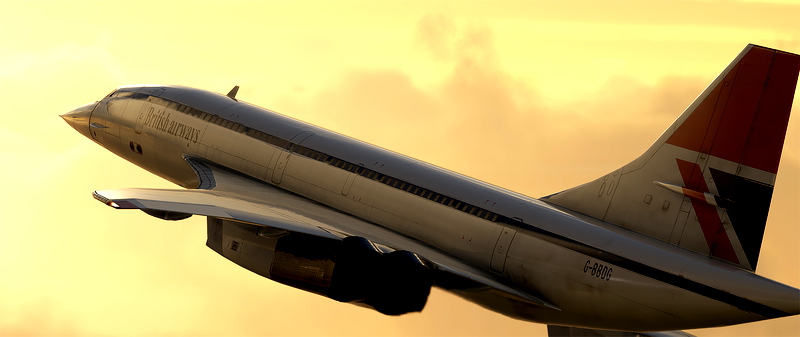 Concorde BAC G-BBDG for Microsoft Flight Simulator | MSFS