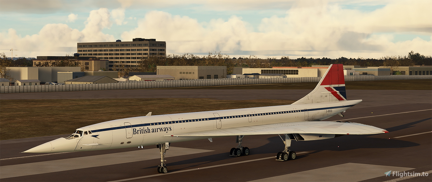 Concorde BAC G-BBDG for Microsoft Flight Simulator | MSFS
