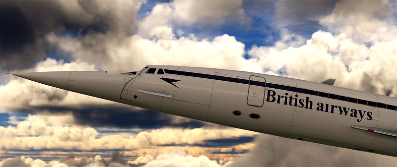 Concorde BAC G-BBDG for Microsoft Flight Simulator | MSFS