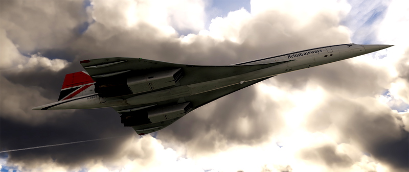 Concorde BAC G-BBDG for Microsoft Flight Simulator | MSFS