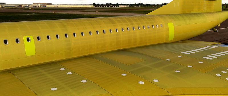 Concorde Factory Roll-out Colors for Microsoft Flight Simulator | MSFS