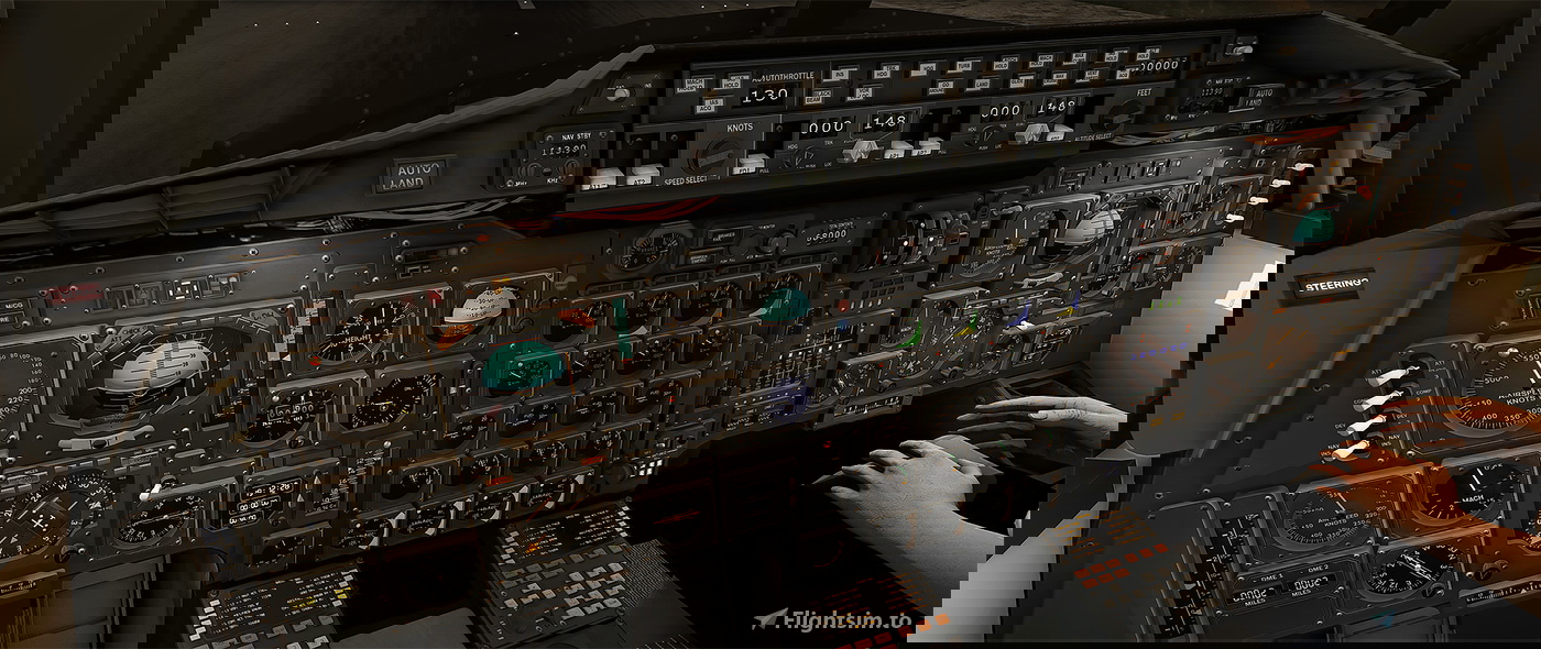 Concorde New Cockpit Textures for Microsoft Flight Simulator | MSFS