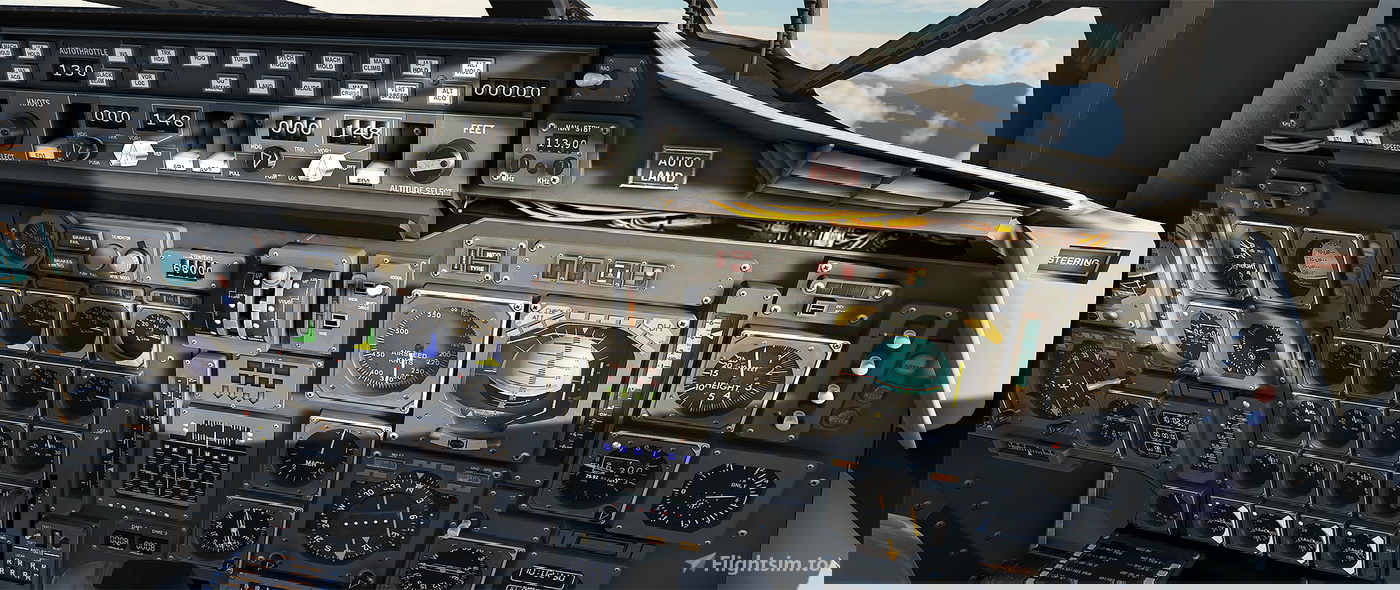 Concorde New Cockpit Textures for Microsoft Flight Simulator | MSFS
