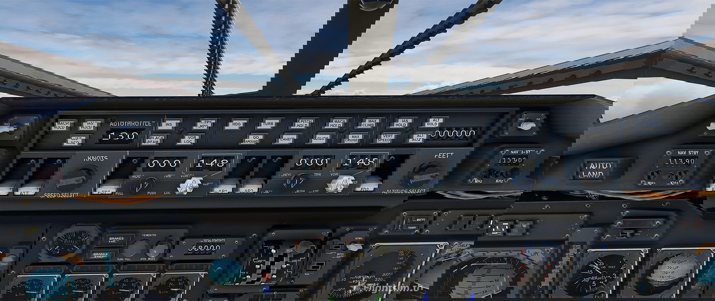 Concorde New Cockpit Textures for Microsoft Flight Simulator | MSFS