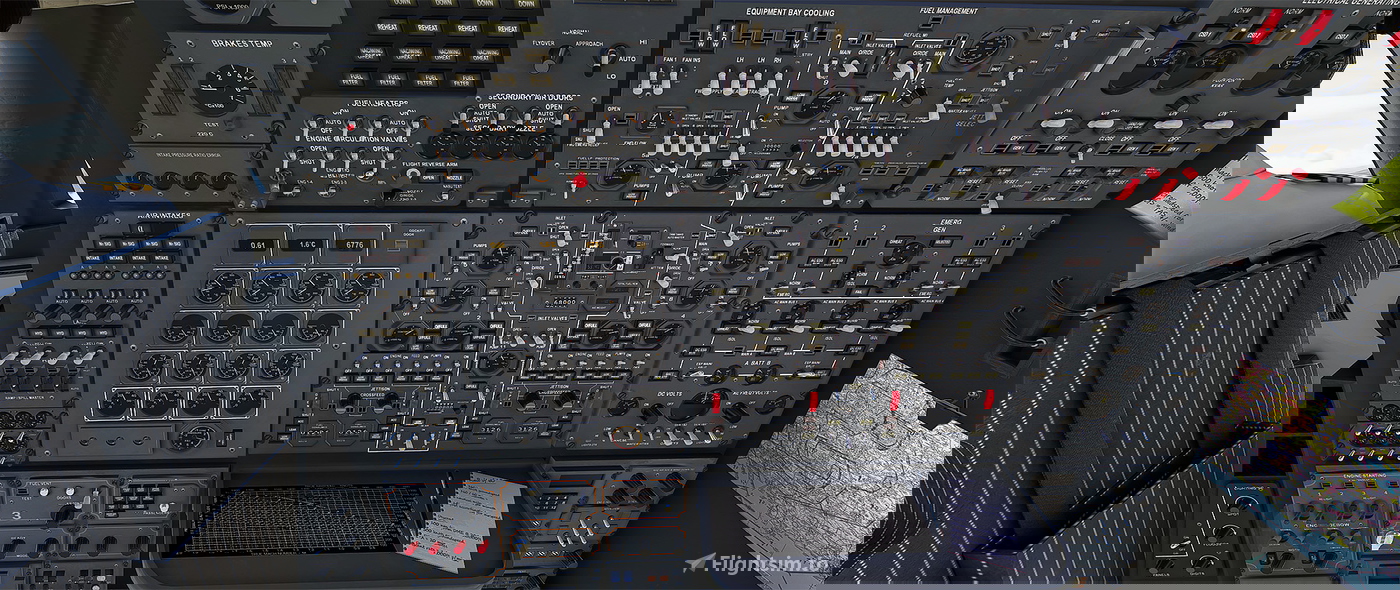 Concorde New Cockpit Textures for Microsoft Flight Simulator | MSFS