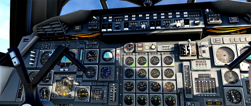 Concorde New Cockpit Textures for Microsoft Flight Simulator | MSFS