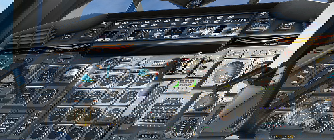 Concorde New Cockpit Textures for Microsoft Flight Simulator | MSFS