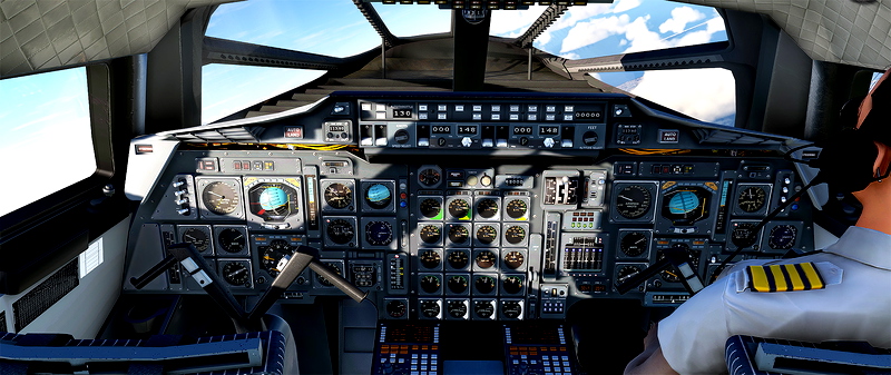 Concorde New Cockpit Textures for Microsoft Flight Simulator | MSFS