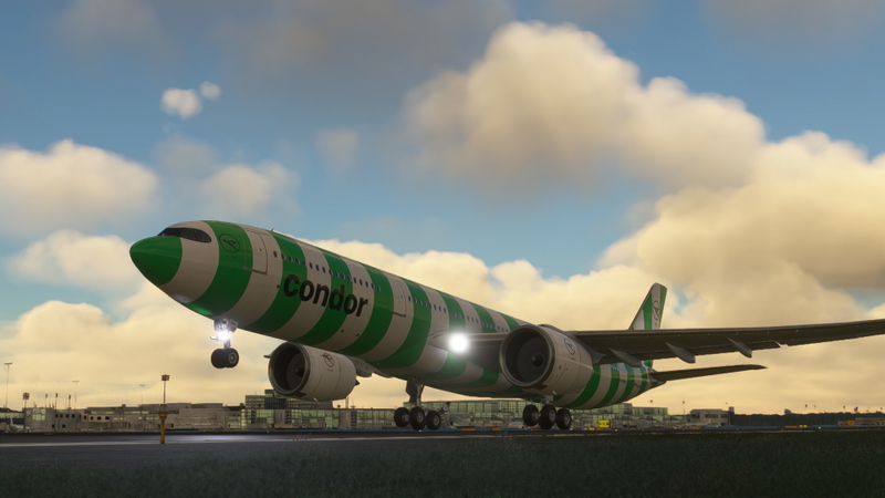 Condor A330-900 green 'Island' livery for Microsoft Flight Simulator | MSFS