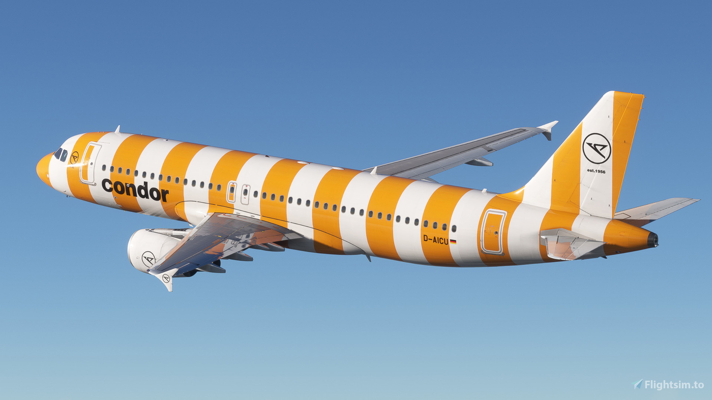 Condor [Pack] w/Cabin Fenixsim A320 [8K+4K] V2 for Microsoft Flight ...