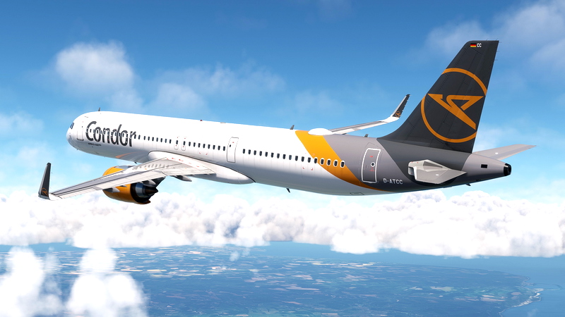 Condor (D-ATCC) (Fictional) - LVFR A321neo (PW) for Microsoft Flight ...