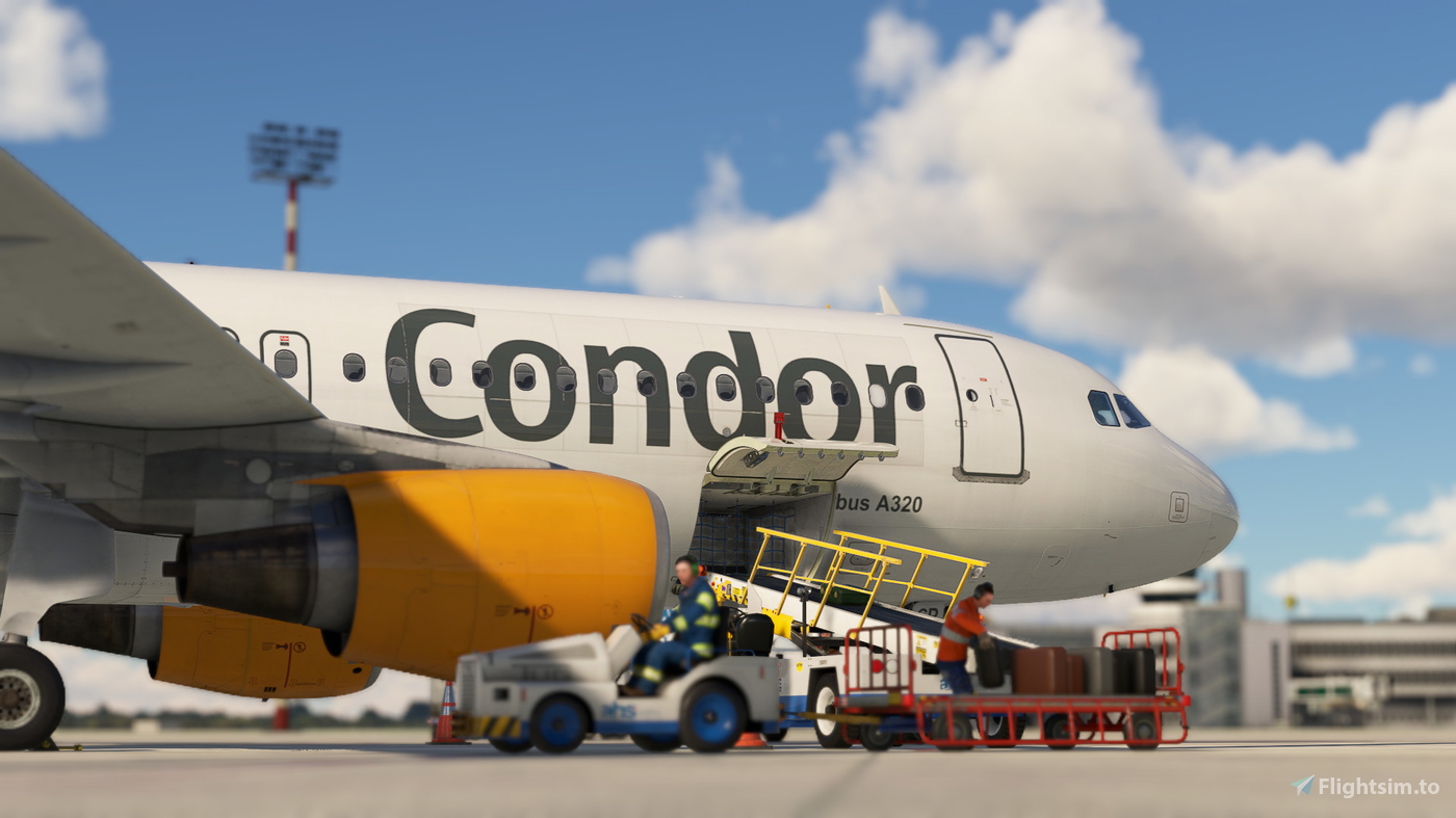 BFU READY! Condor Flugdienst D-AICP 8K + 4K w/ Custom Condor Cabin ...