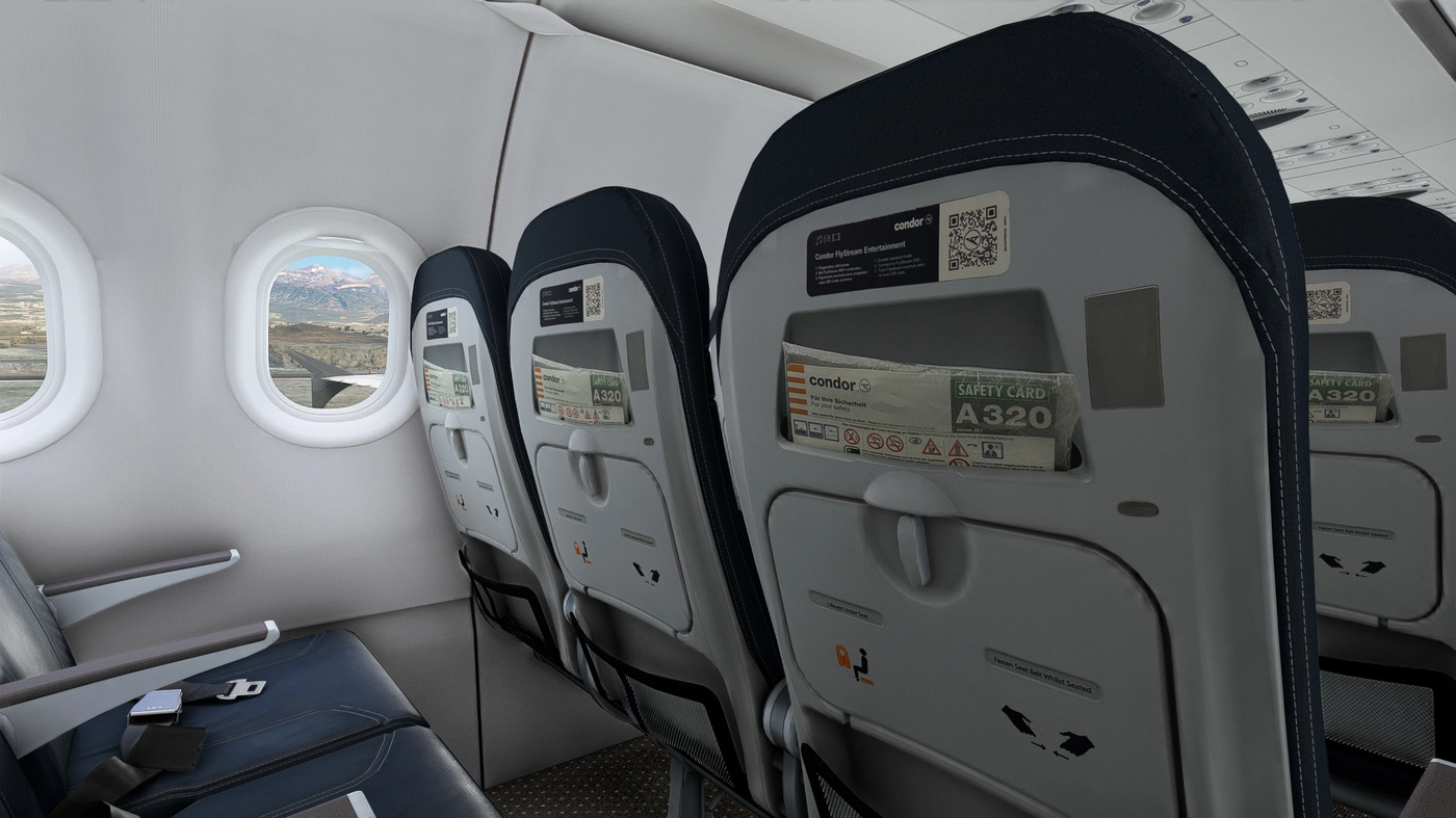 BFU READY! Condor Flugdienst D-AICR 8K + 4K w/ NEW Condor Cabin FENIX ...