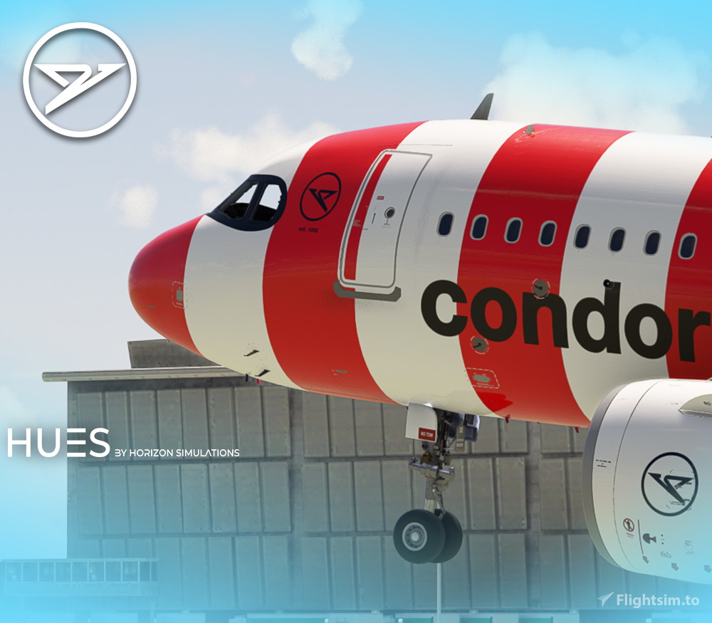 Condor 'Passion Red' D-ANCZ | FBW A32NX for Microsoft Flight Simulator ...
