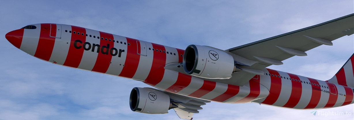 Condor Red (Passion) 2022 | Headwind Airbus A330-900neo | (4K) for ...