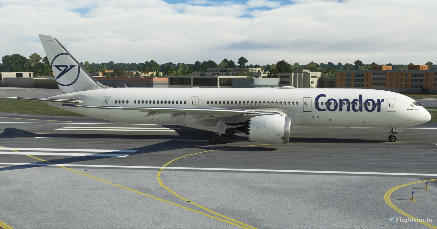 Condor "white livery" Horizon Simulations 787-9 GE für Microsoft Flight ...