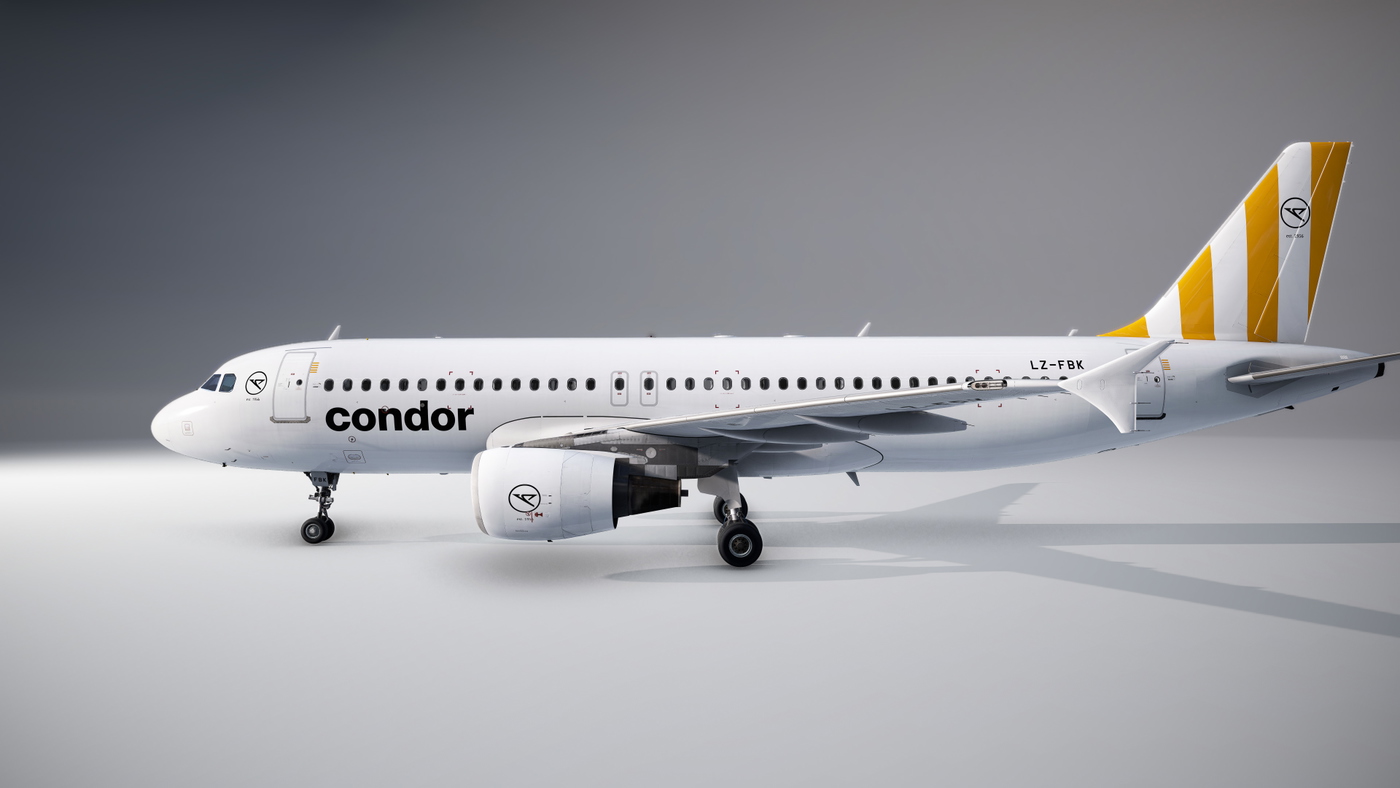 Condor x Bulgaria Air PACK Fenix A320 V2 8K for Microsoft Flight ...