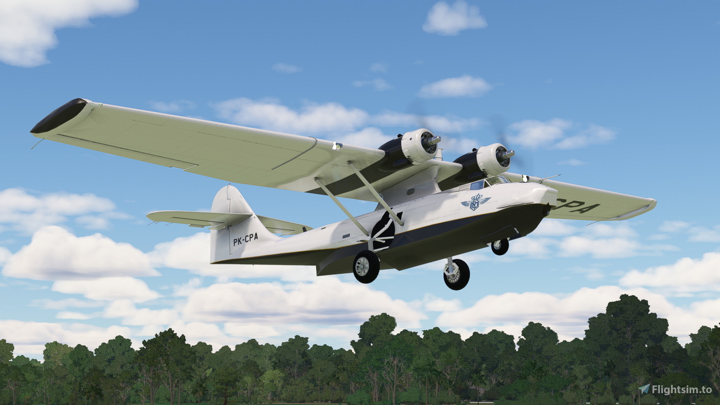Consolidated PBY-5 KLM for Microsoft Flight Simulator | MSFS