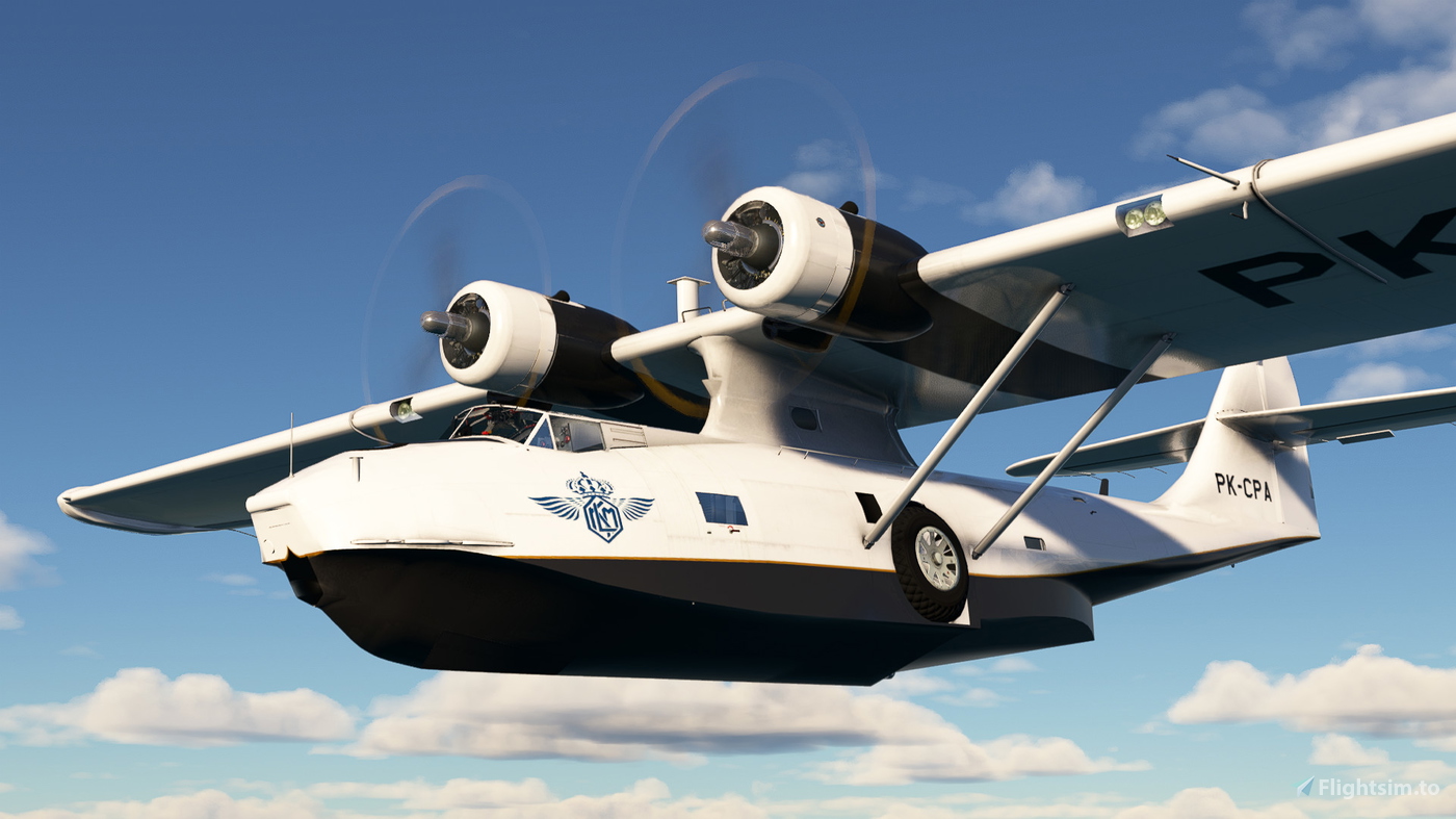Consolidated PBY-5 KLM for Microsoft Flight Simulator | MSFS