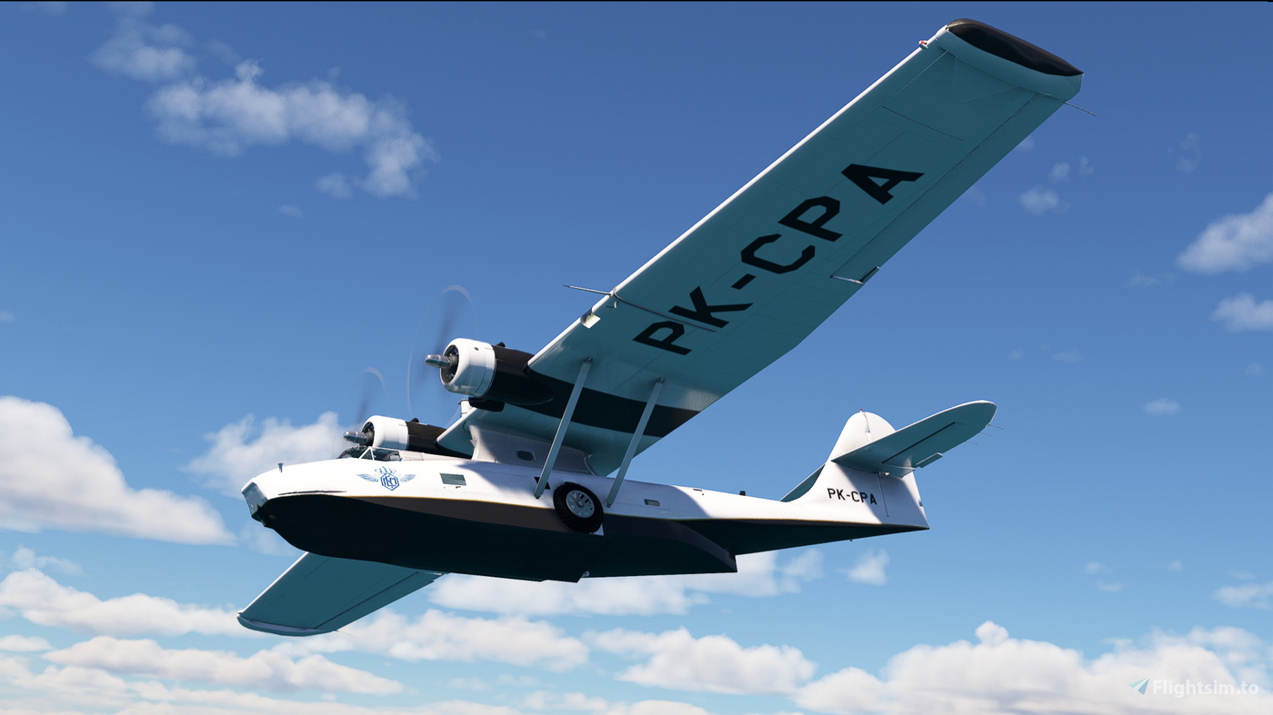 Consolidated PBY-5 KLM for Microsoft Flight Simulator | MSFS