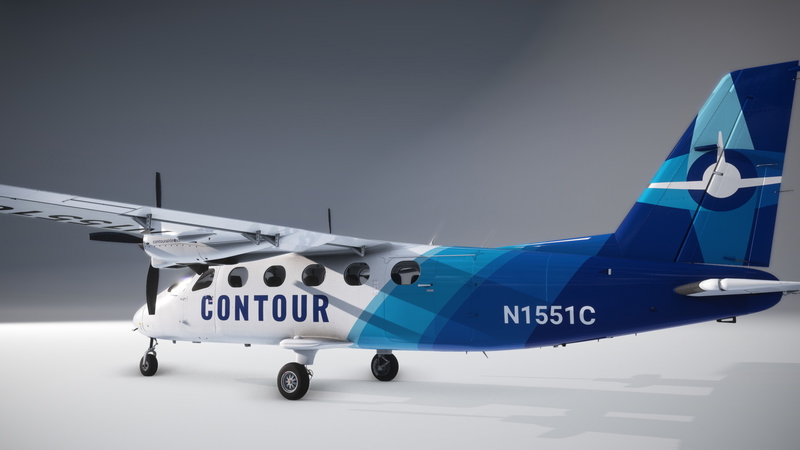 Contour Airlines - FSS Tecnam P2012 Traveller for Microsoft Flight ...