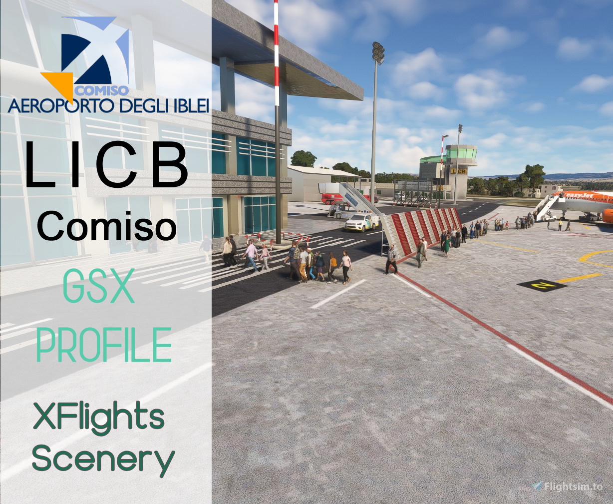 Comiso (LICB) GSX Profile v1 [XFlights Scenery] for Microsoft Flight ...
