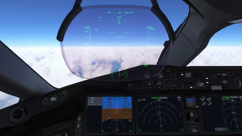 [CORRECTED] Horizon Boeing 787-9 Cockpit, HUD, and Wing Views for ...