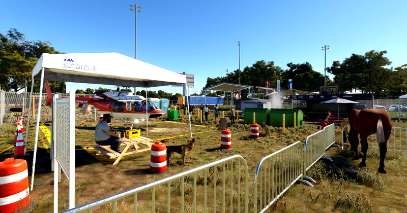 County Fair Helicopter Rides for Microsoft Flight Simulator | MSFS