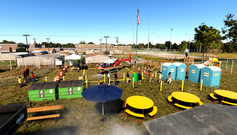 County Fair Helicopter Rides for Microsoft Flight Simulator | MSFS