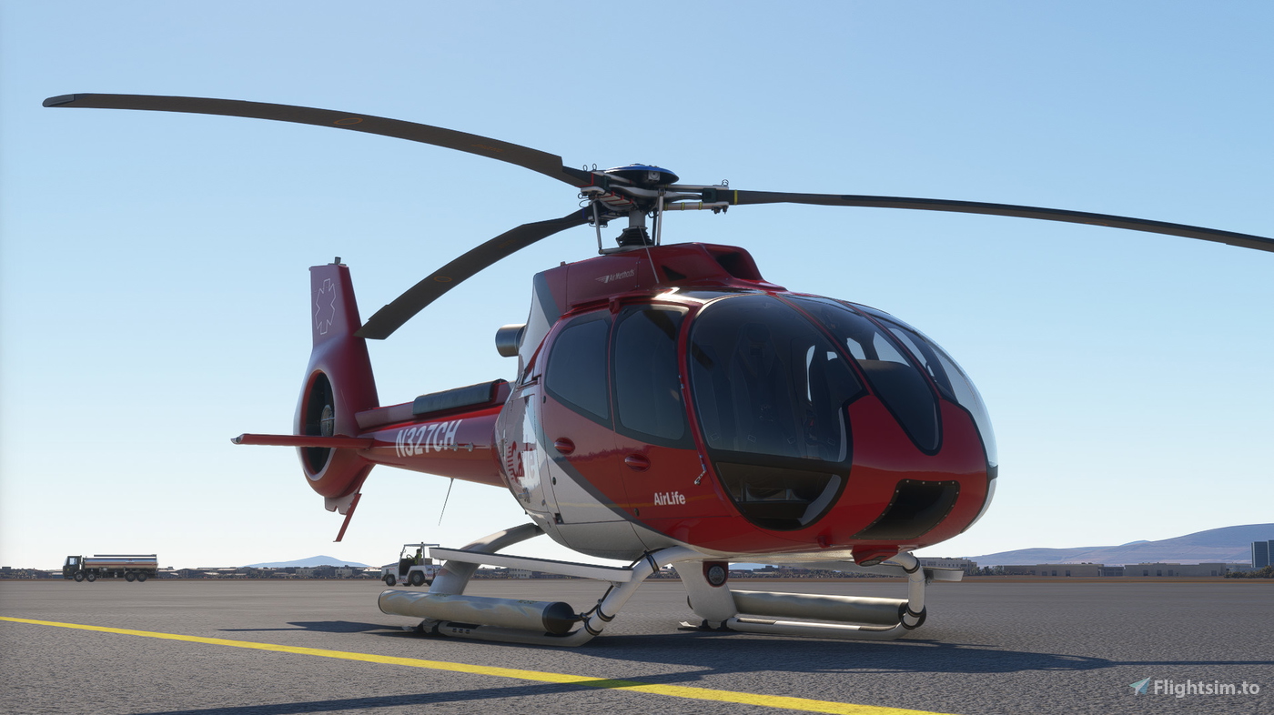 Cowan H130 N327CH for Microsoft Flight Simulator | MSFS