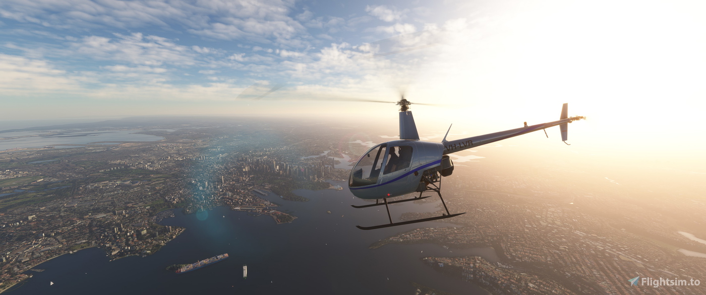 Cowan Simulation R22 VH-LVR for Microsoft Flight Simulator | MSFS