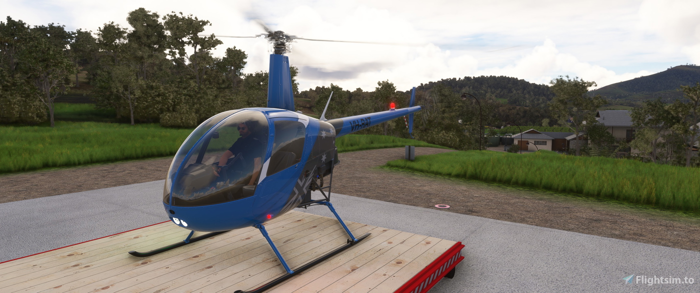 Cowan Simulation R22 VH-RAT for Microsoft Flight Simulator | MSFS