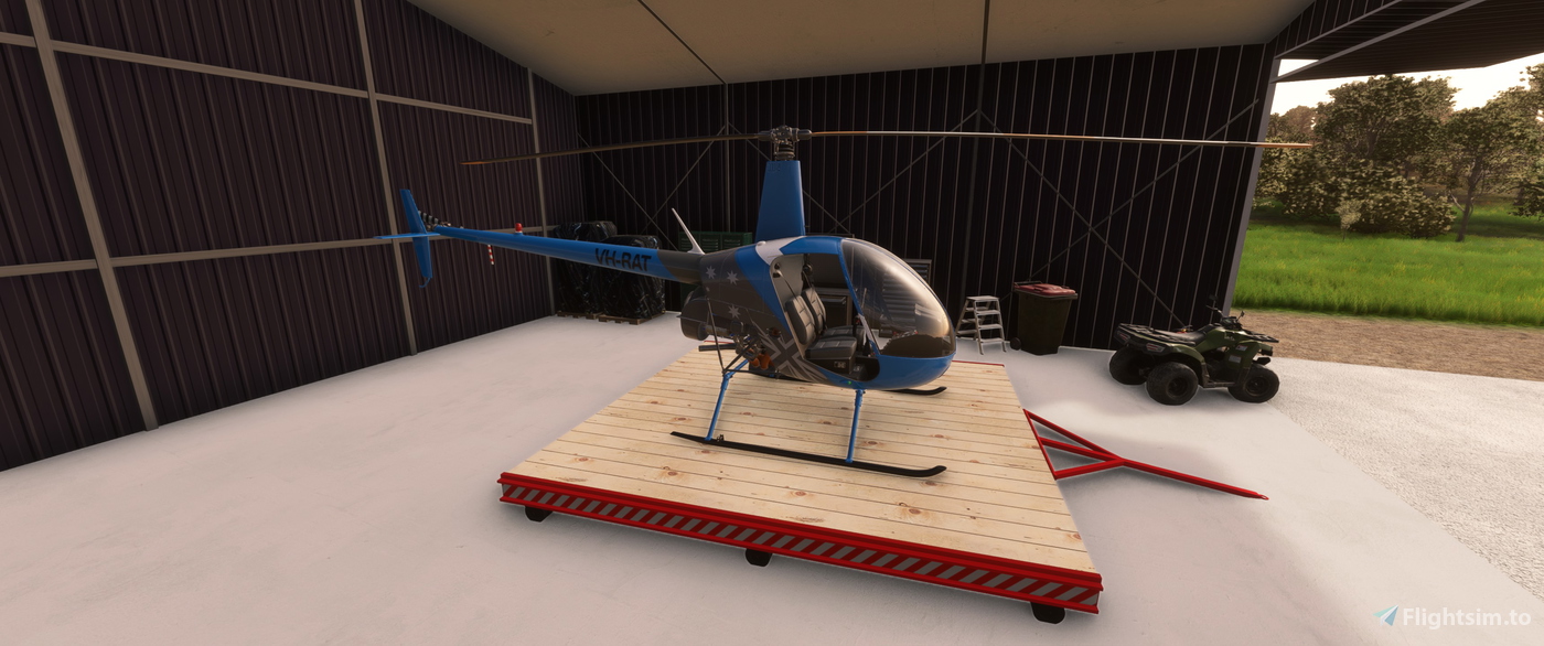 Cowan Simulation R22 VH-RAT for Microsoft Flight Simulator | MSFS