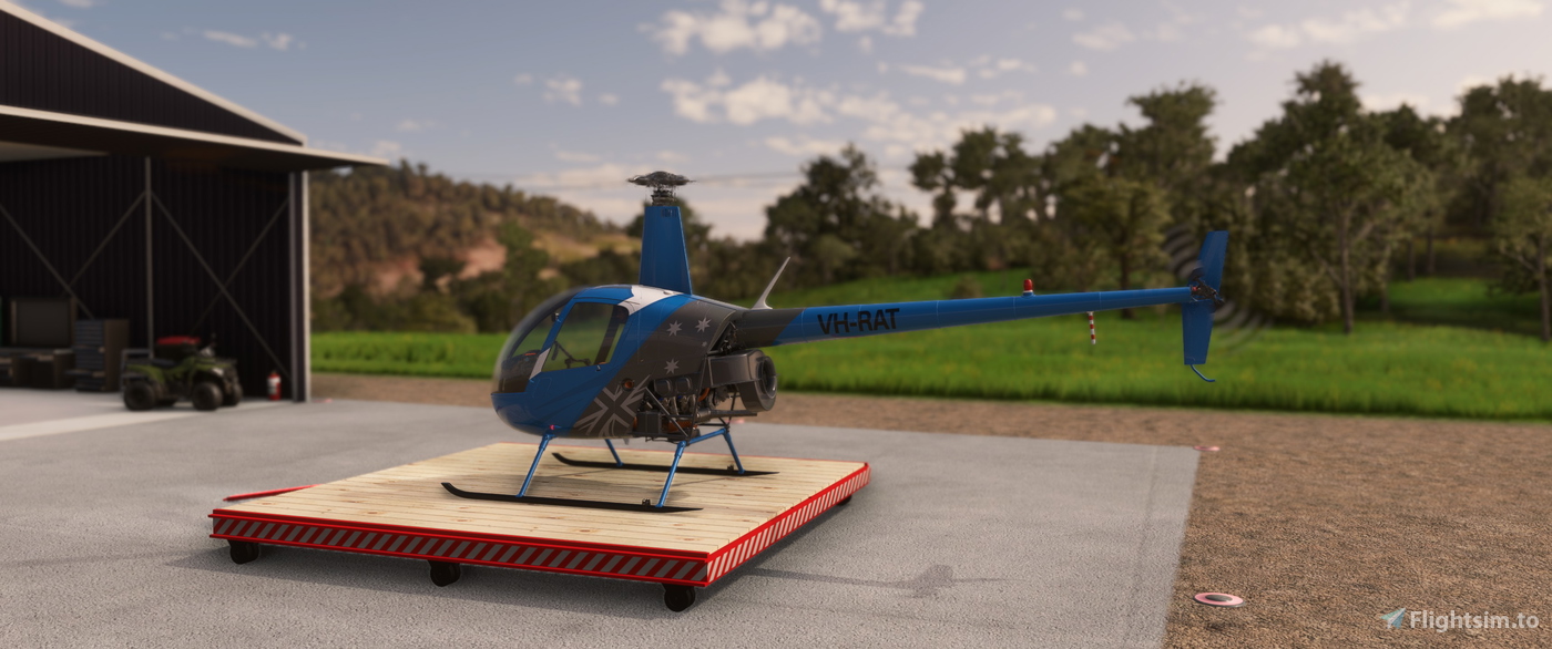Cowan Simulation R22 VH-RAT for Microsoft Flight Simulator | MSFS
