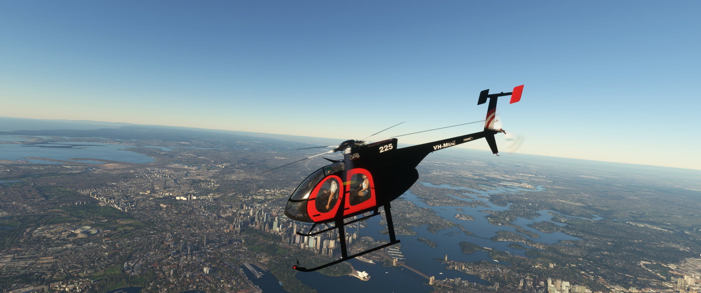 Cowan Simulation MD 500E VH-MDE Black Ops Helicopters for Microsoft ...