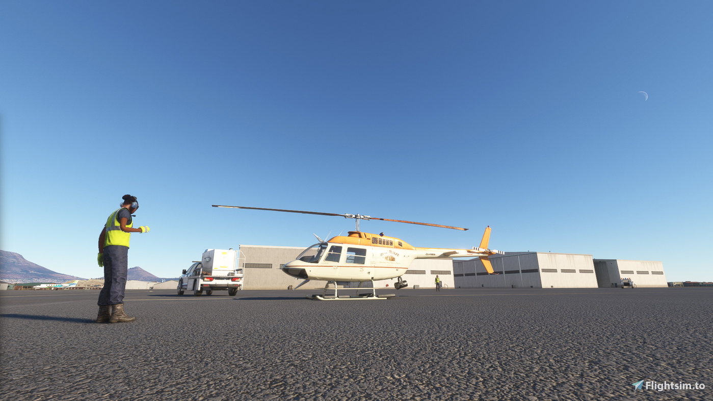 CowanSim 206B3 ZS-HMW for Microsoft Flight Simulator | MSFS
