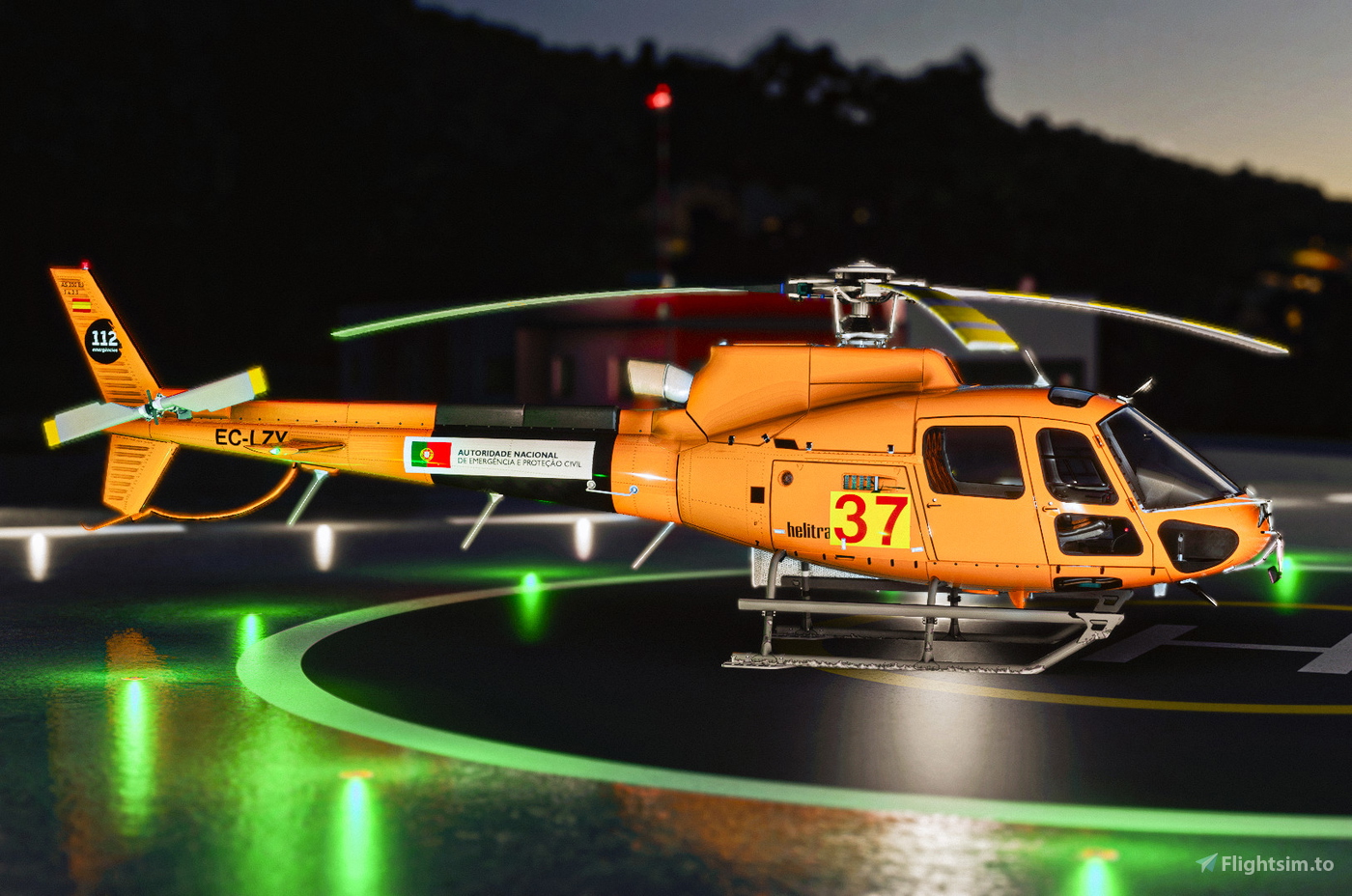 CowanSim AS350/H125 PT | EC-LZY Portugal Firefighting Heli | FS2020 ...